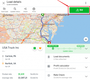 123Loadboard Introduces Load Bidding To Give Carriers More Control ...